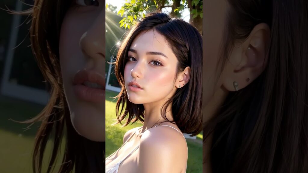 Swimsuit Lookbook | AI Art Lab #shorts