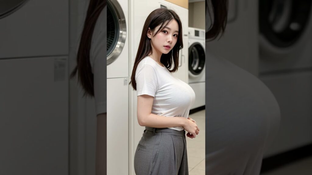 【AIグラビア】AI ART LOOKBOOK - laundry 【AI写真集】